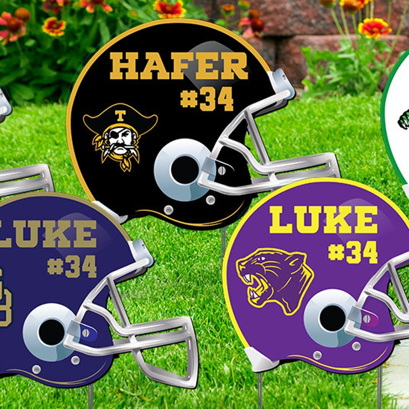 Football Letters - Etsy