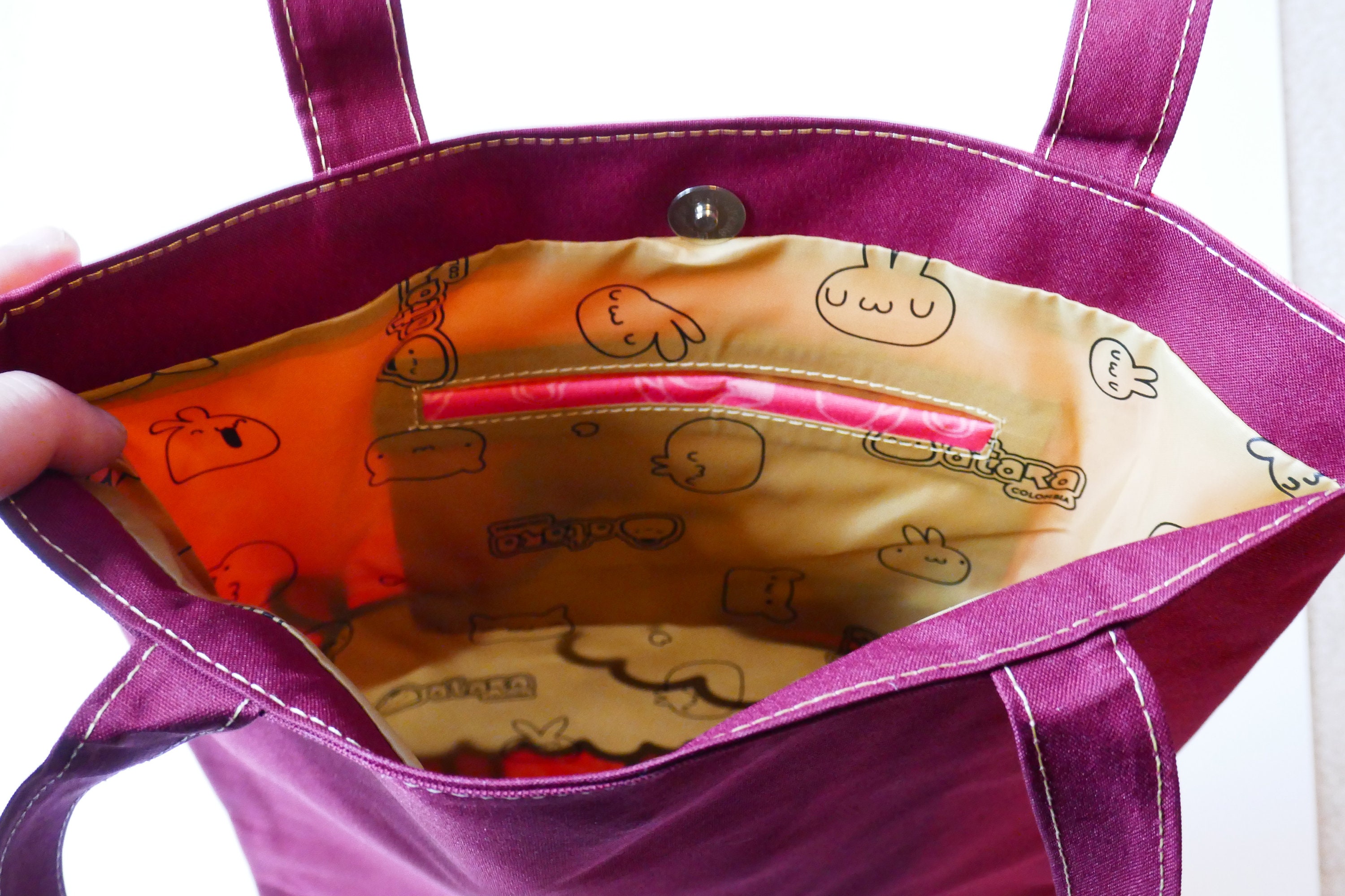 Cute Dog Tote Shoulder Bags Beach picnic tote waterproof | Etsy