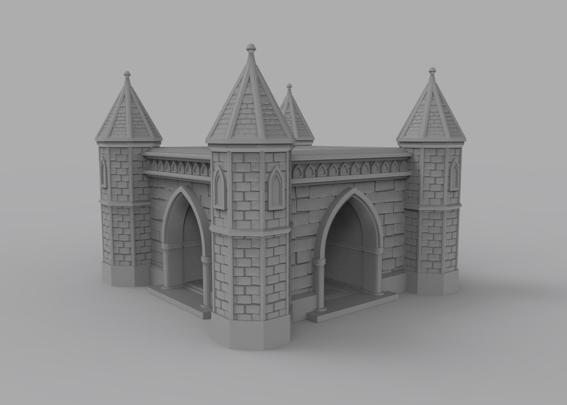 120 STL Files of 3D Printable Wargaming Terrain - Lifetime Commercial ...