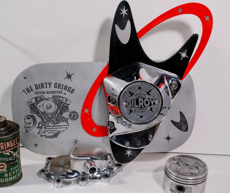 Gilroy Era Indian Spirit Motorcycle Aluminum Points Cover | Custom ...