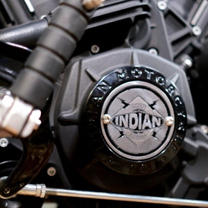 2015+ Indian Scout Bobber (pair) Motorcycle Custom Engraved Derby ...