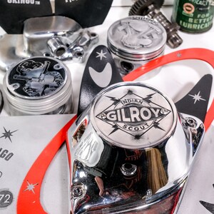 Retro Gilroy Era Indian Scout Motorcycle Aluminum Points Timing Point ...