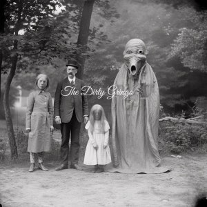 10 Printable Curious Oddities Vintage Tintype Progressive Era Alien ...