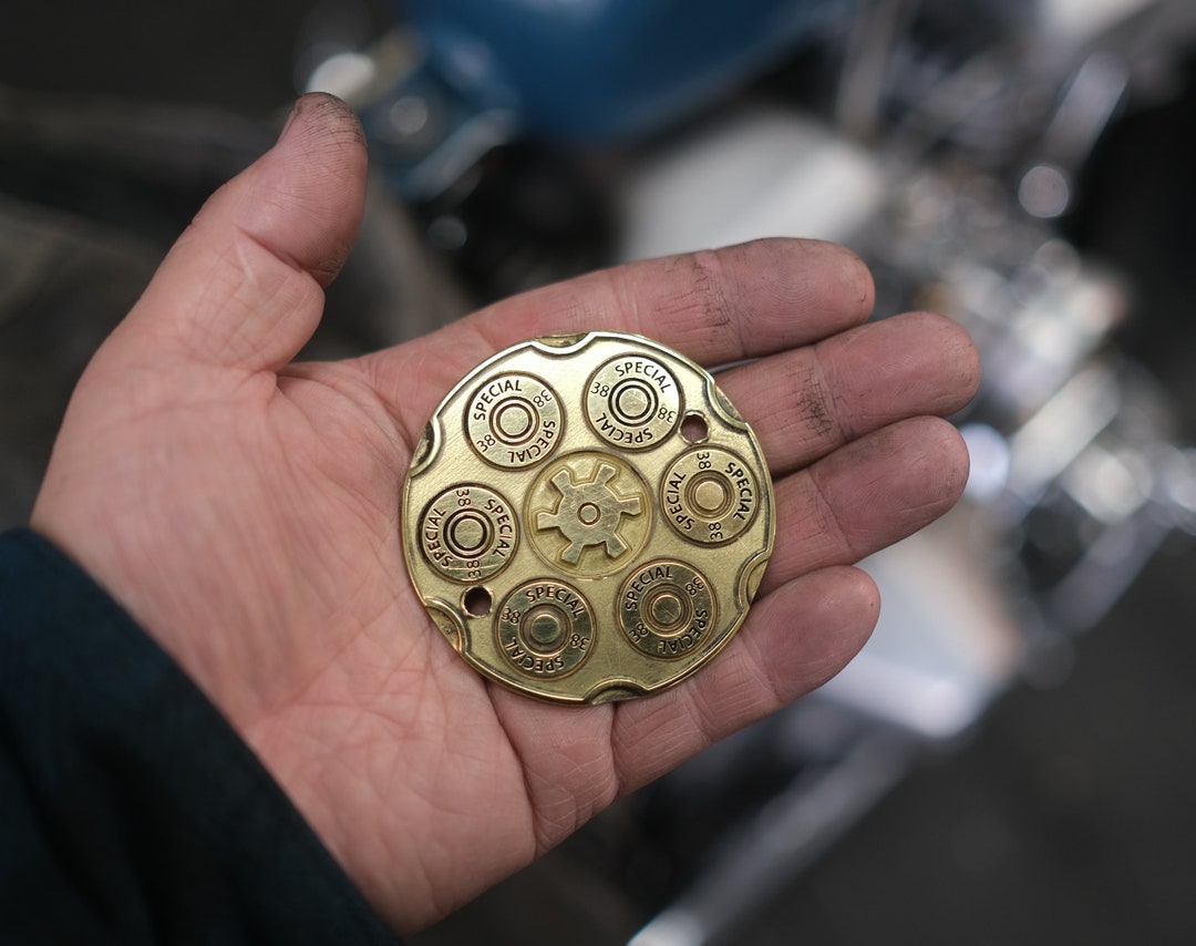 38 Special M8 Milwaukee Eight Solid Brass Points Timing Timer Cover ...