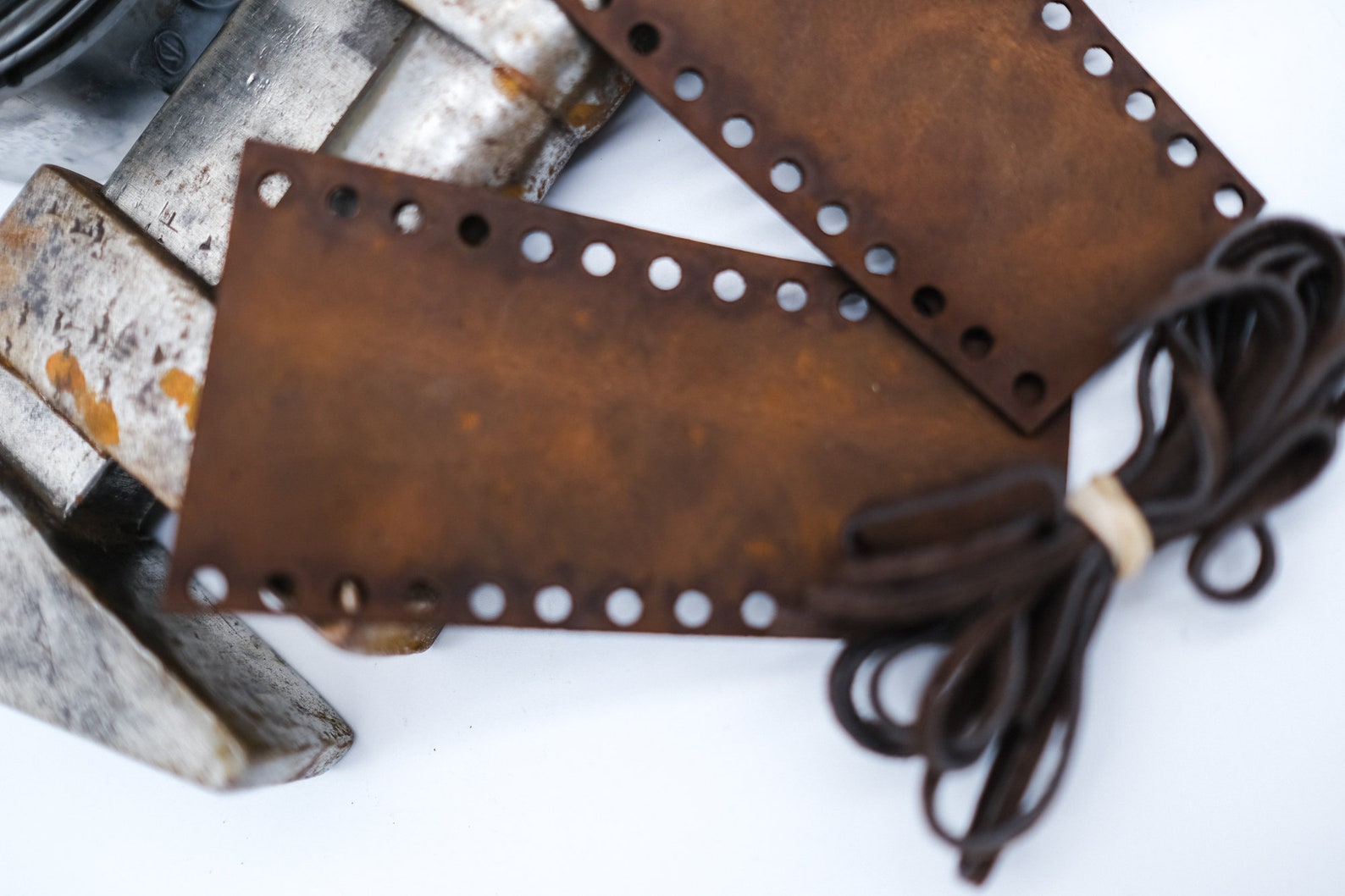 Premium Distressed Brown Leather Motorcycle Clutch & Brake - Etsy
