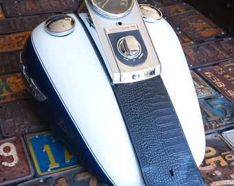 Grim Reaper Custom Leather Gas Tank Panel Bib Harley Davidson - Etsy