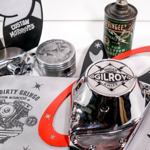Retro Gilroy Era Indian Chief Motorcycle Aluminum Points Timing Point ...