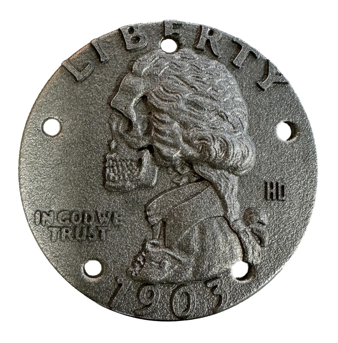 Dead Gangster George Washington Quarter Twin Cam 5 Hole Timing Cover ...