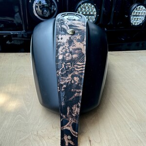 US Army Tribute Indian Scout Bobber Sixty Roque Twenty Motorcycle Gas ...