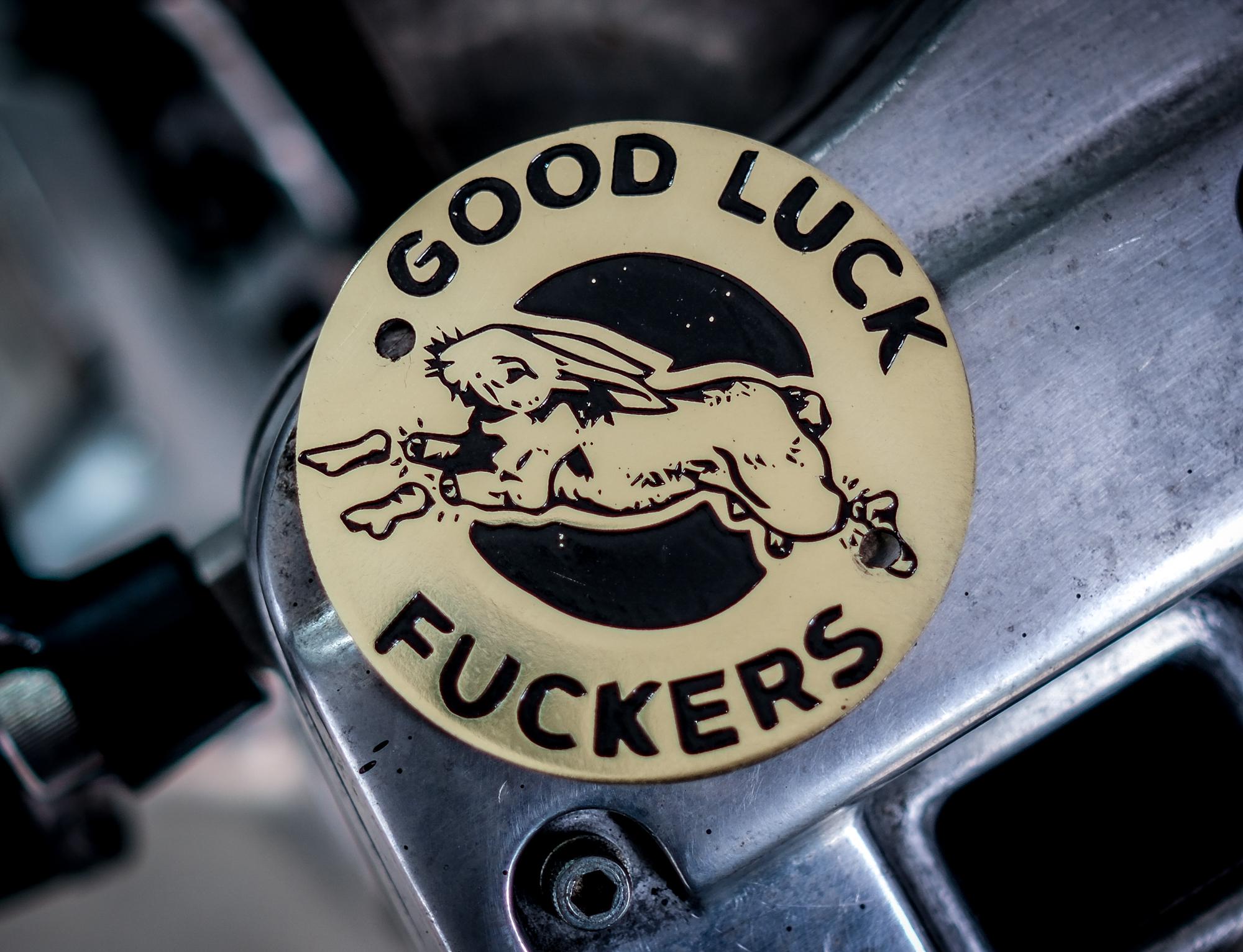 Brass Evo Evolution Shovelhead 1970-1999 Good Luck Rabbit Custom ...