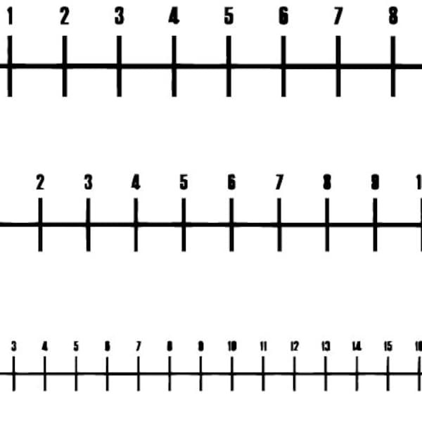 Fish Ruler Svg - Etsy