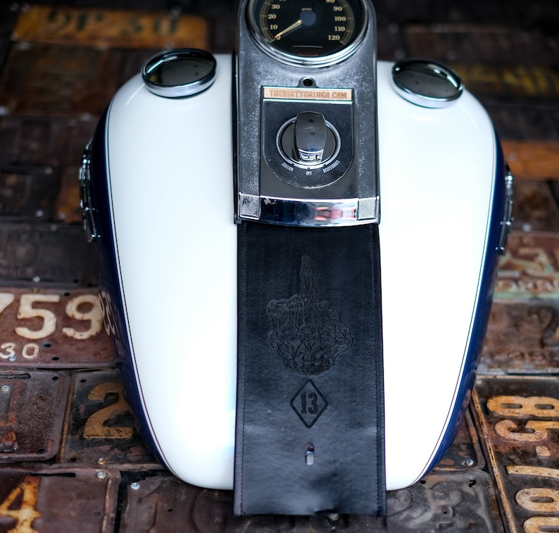 Harley Davidson Leather Gas Tank Panel Bib Softail 13 - Etsy
