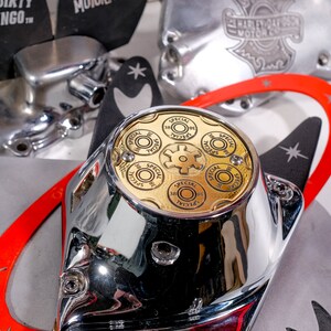 38 Special Shovelhead Evo Solid Brass Points Timing Timer Cover Fits ...