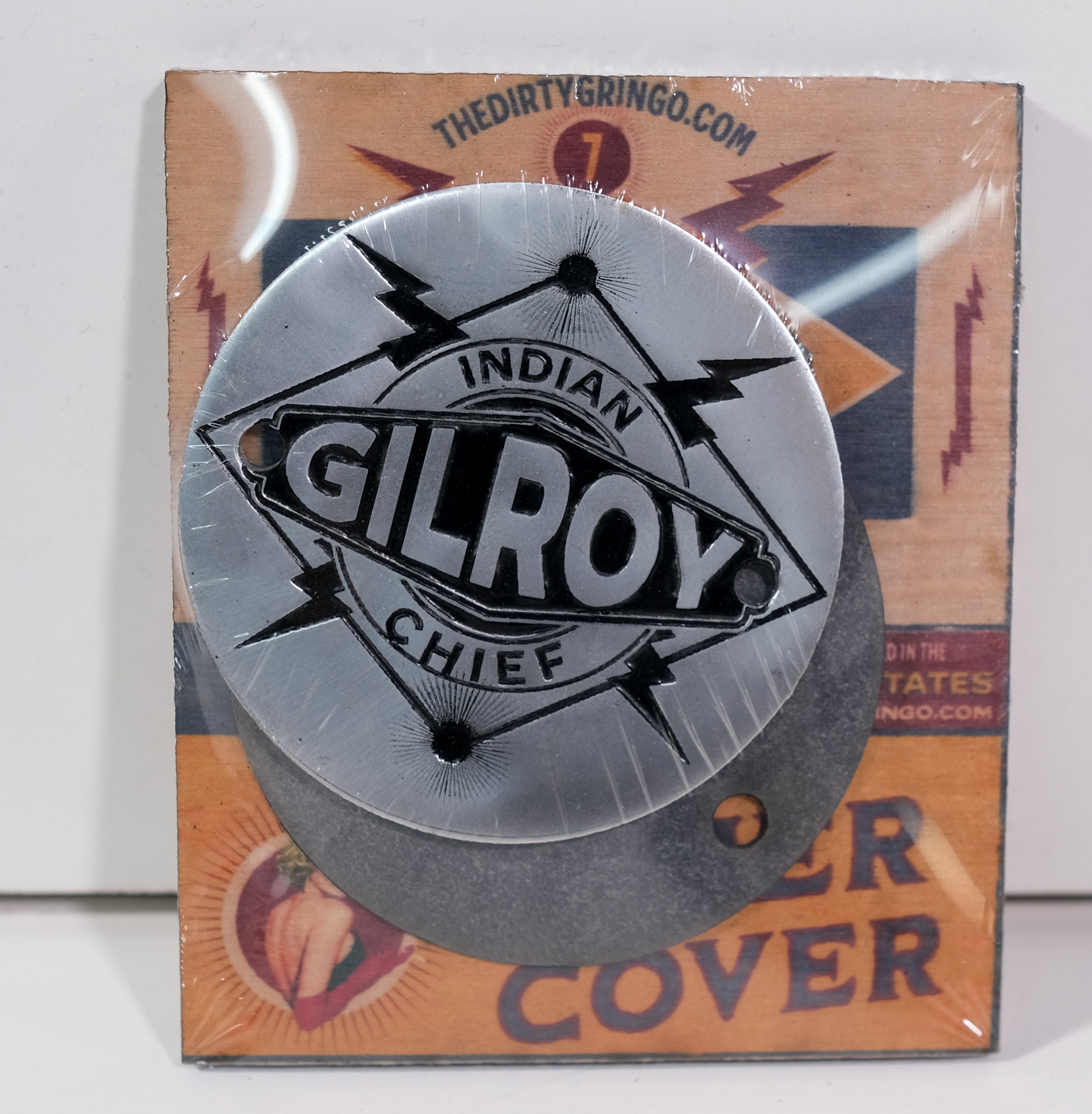 Retro Gilroy Era Indian Chief Motorcycle Aluminum Points Timing Point ...