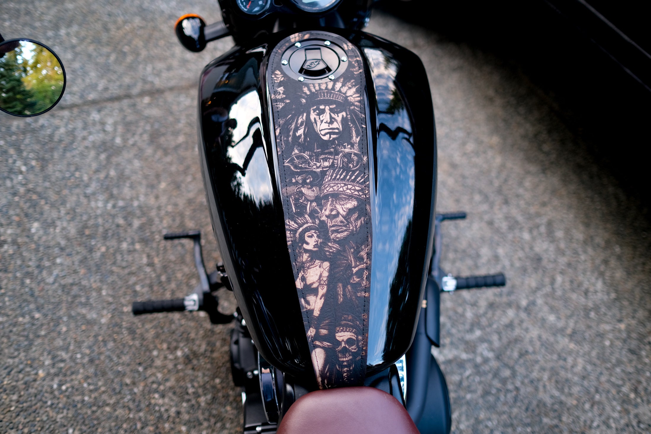 Honda Rebel Tank Decals