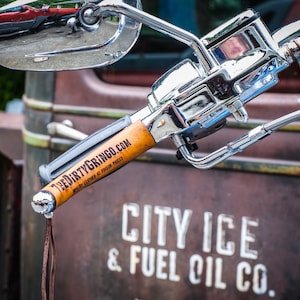 Premium Distressed Brown Leather Motorcycle Clutch & Brake Lever Covers ...