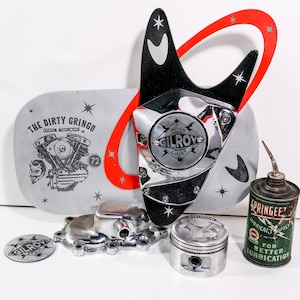 Retro Gilroy Era Indian Chief Motorcycle Aluminum Points Timing Point ...