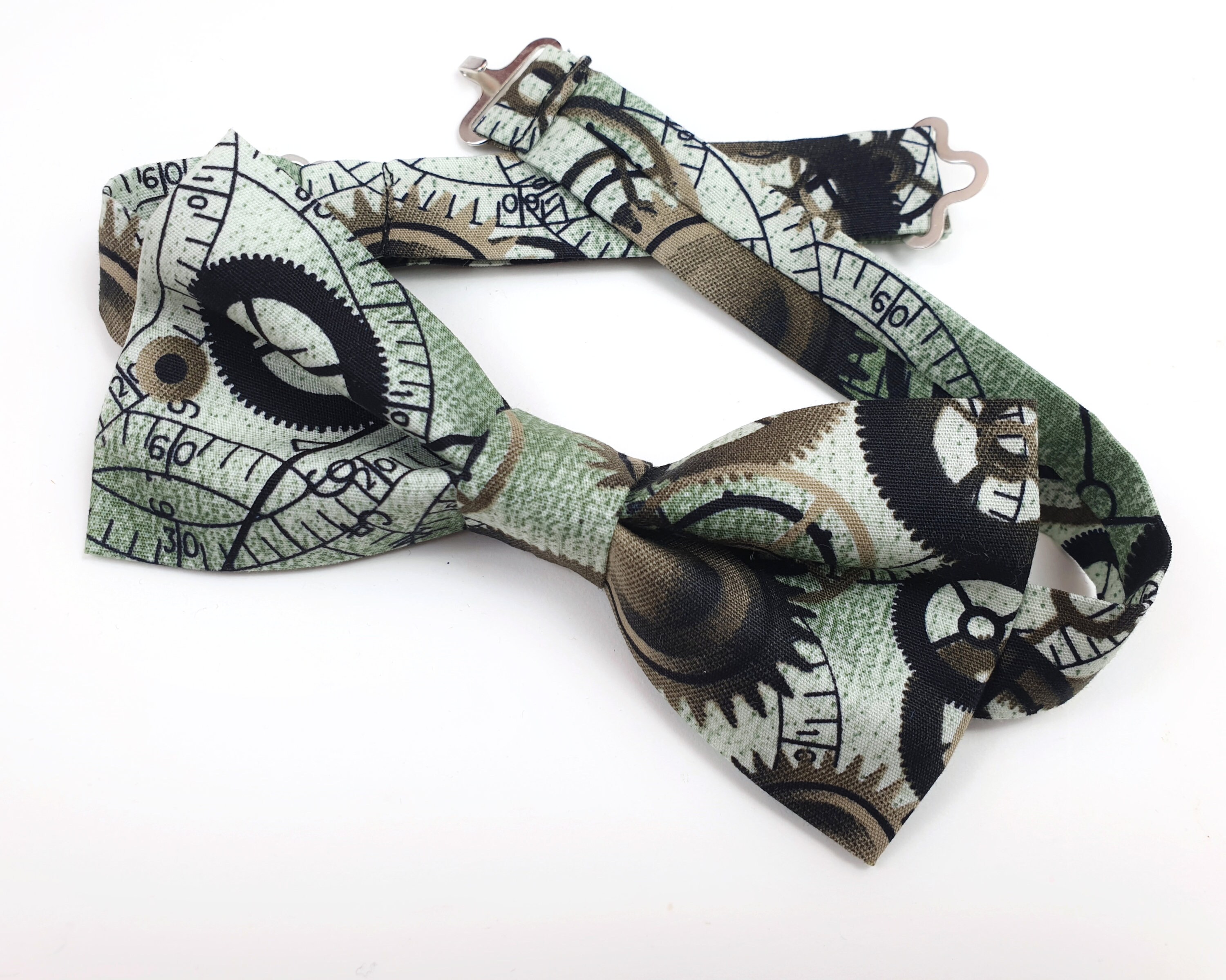 Clockwork Bow Tie Steampunk Cogs and Gears Print Unisex - Etsy UK