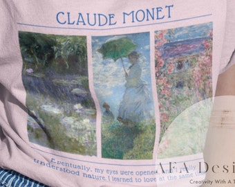 Claude Monet Clothing - Etsy