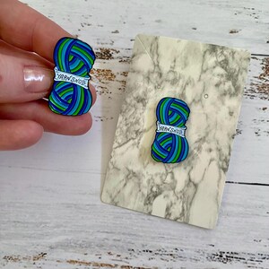 Craft Theme Enamel Pins/badge Several Designs to Select From. Pin Badges for Knitters ...