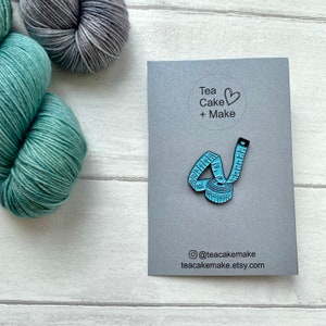 Craft Theme Enamel Pins/badge Several Designs to Select From. Pin Badges for Knitters ...