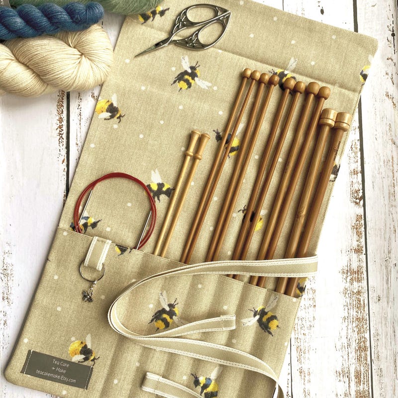 Quilted Knitting Needle - Etsy UK