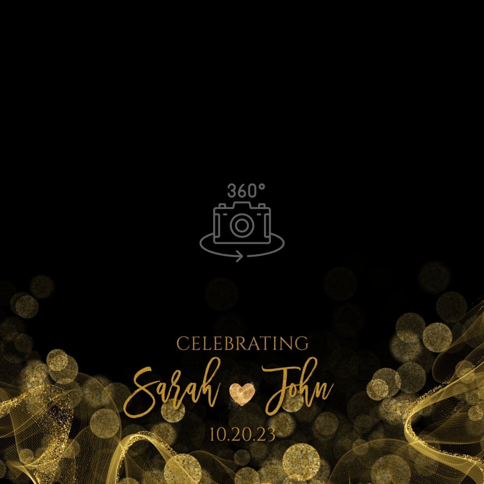 Wedding Engagement Overlay 360 Photo Booth Overlay Birthday Filter Bday ...