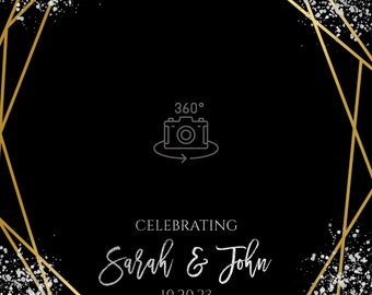 Wedding Engagement Overlay 360 Photo Booth Overlay Birthday Filter Bday ...