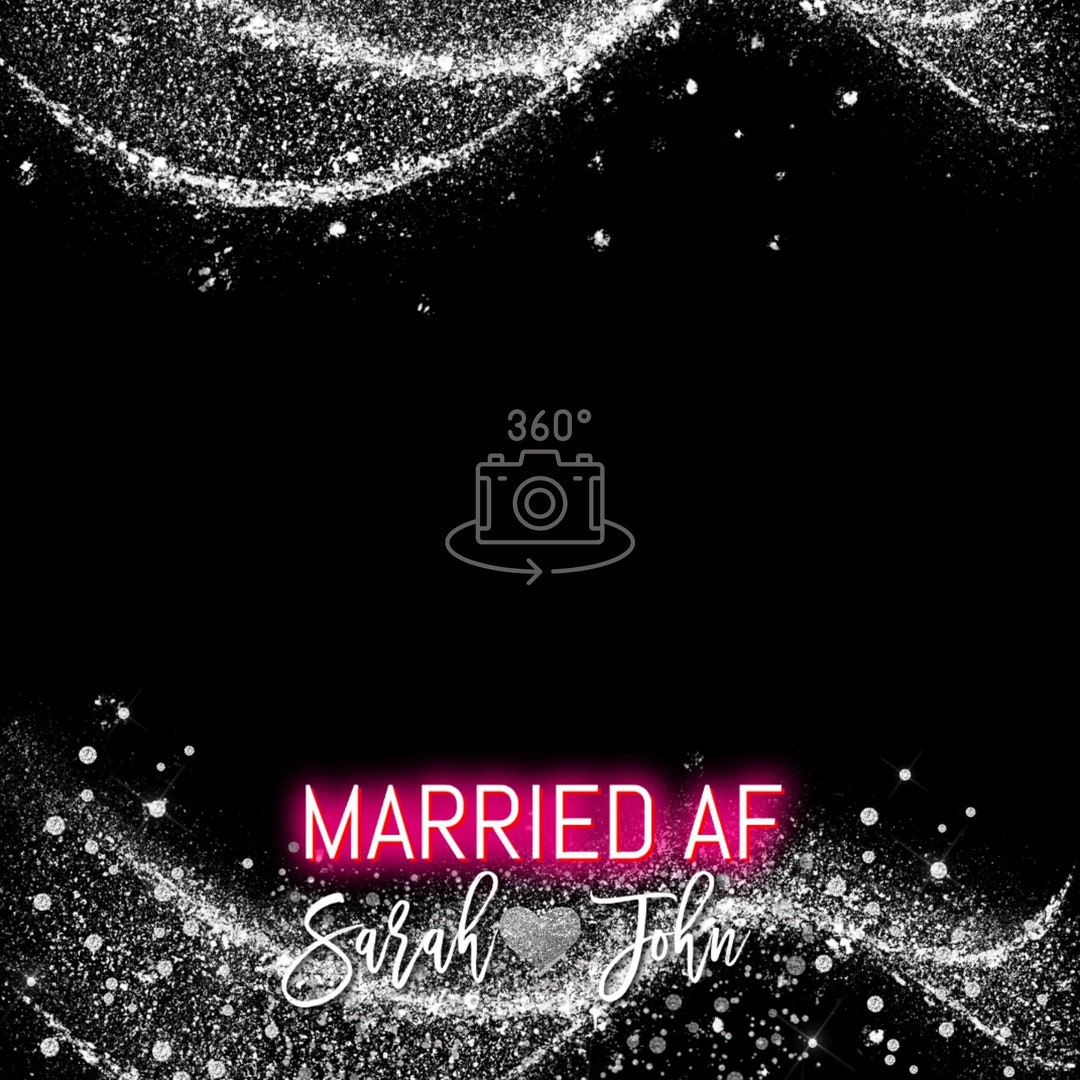 Wedding Engagement Overlay 360 Photo Booth Overlay Birthday Filter Bday ...