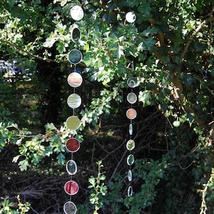 Mirror Garland, Glass Mirror String Light Catcher, Hanging Sun Catcher ...