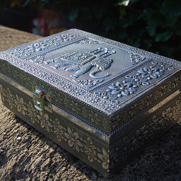 Indian Jewelry Box - Etsy