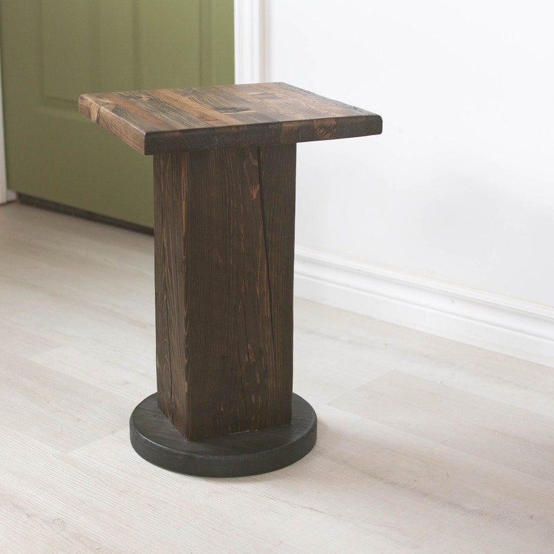 Wood Wooden Pedestal Stand - Etsy