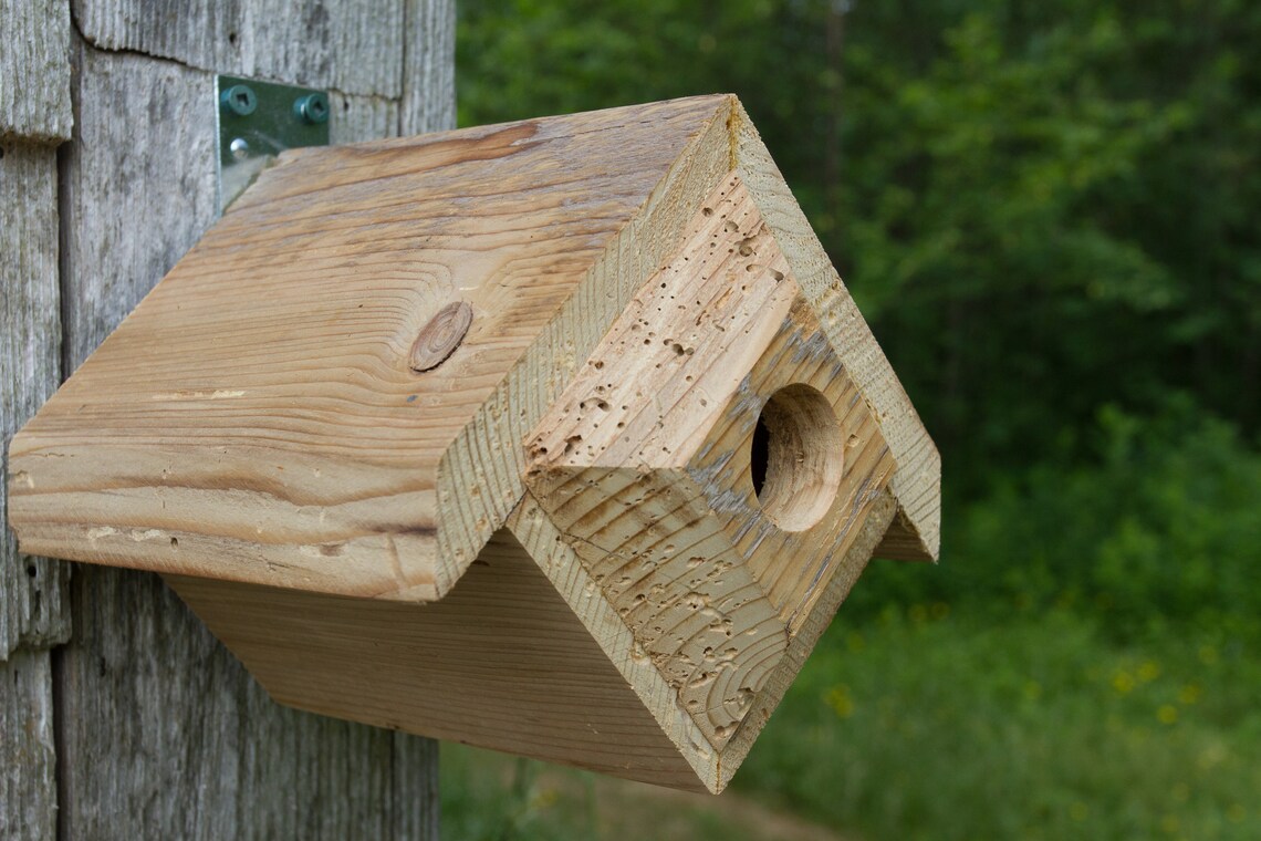 Titmouse Diamond House. Nuthatch Chickadee and Wren nesting | Etsy