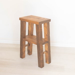 Rustic Brown Narrow Table Made From Reclaimed Barnwood. Rustic ...