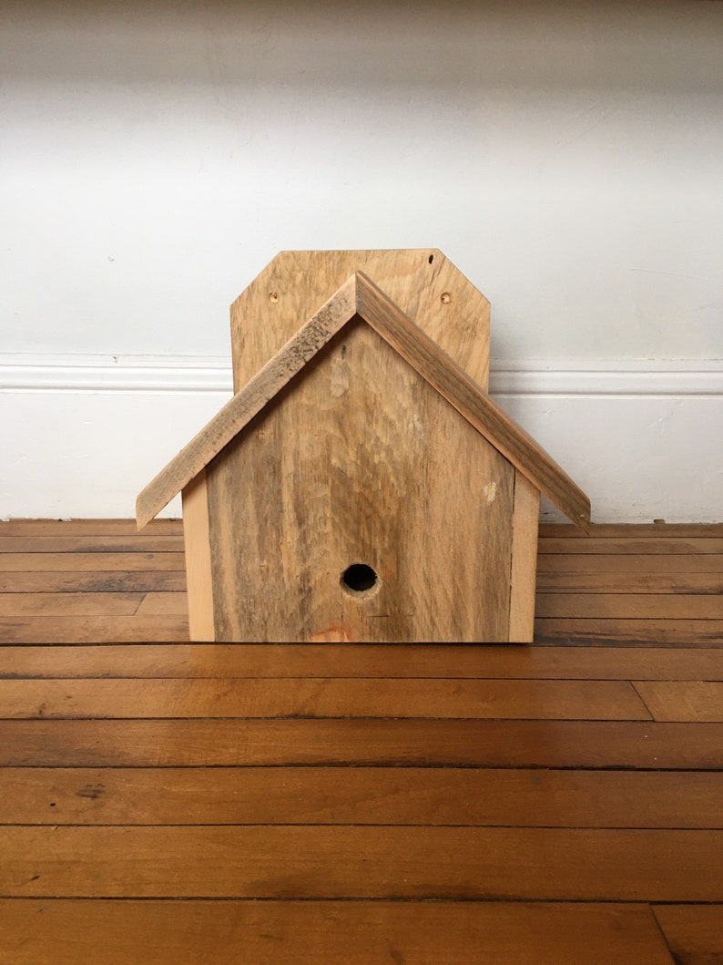 Winter Roosting Box. Reclaimed Wooden Conservation Bird Box. - Etsy