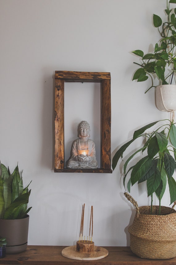 Live Edge OOAK Wooden Shadow Box. Home Altar. | Etsy Canada