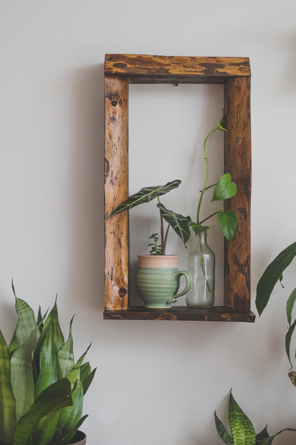 Live Edge OOAK Wooden Shadow Box. Home Altar. | Etsy Canada