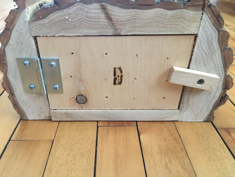 Real Bark Bird Box. Real Tree Bird Box Made From Reclaimed | Etsy