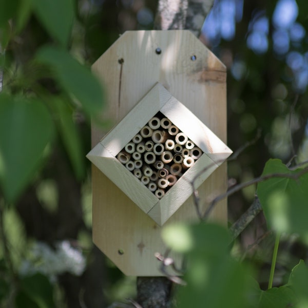 Diamond Bee House for Yard - Etsy
