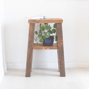 Rustic Brown Narrow Table Made From Reclaimed Barnwood. Rustic ...