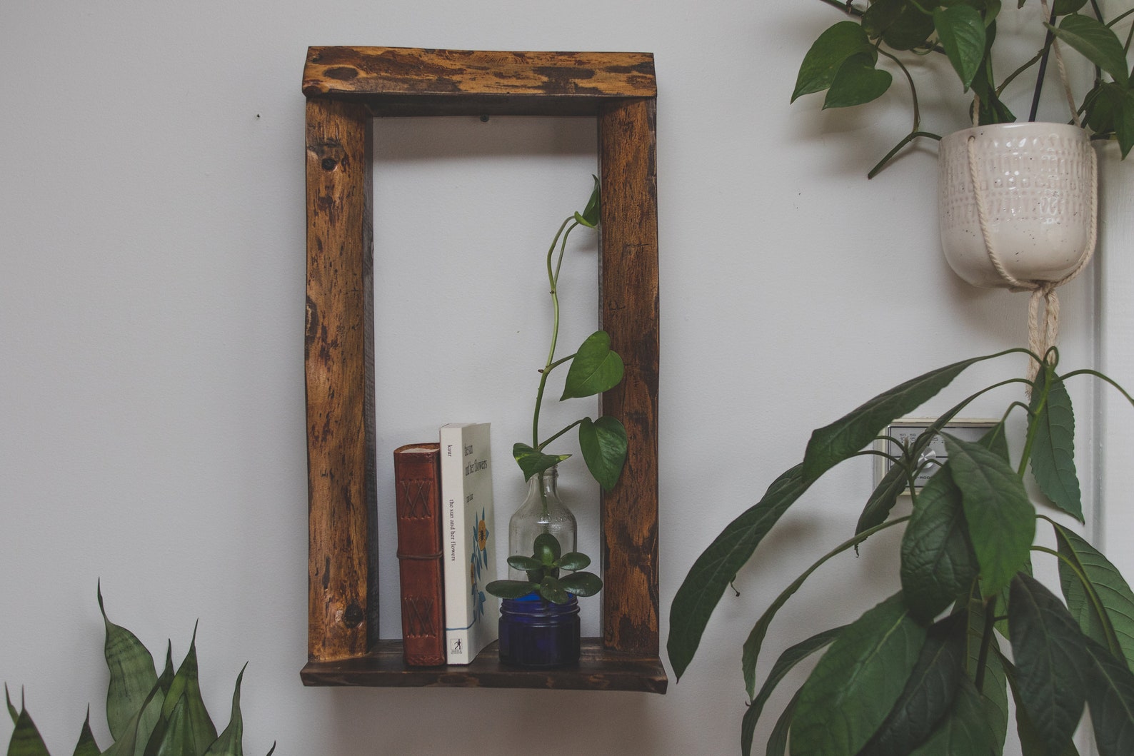 Live Edge OOAK Wooden Shadow Box. Home Altar. - Etsy