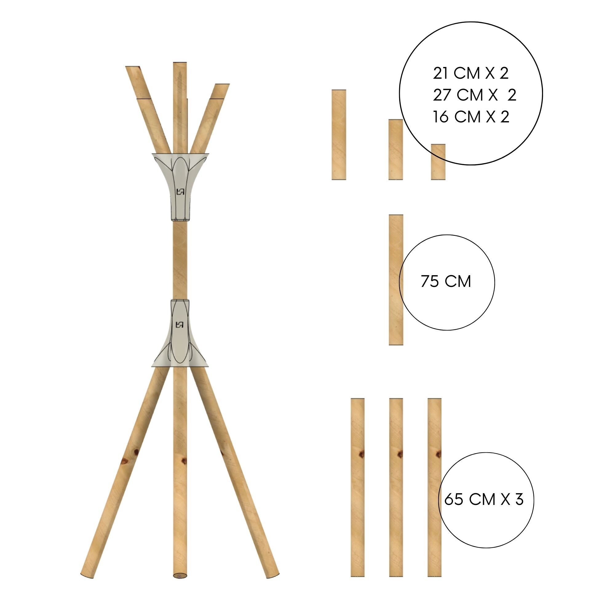 Brisk 3D Design Coat Rack / STL Coat Rack / Digital File / STL File ...