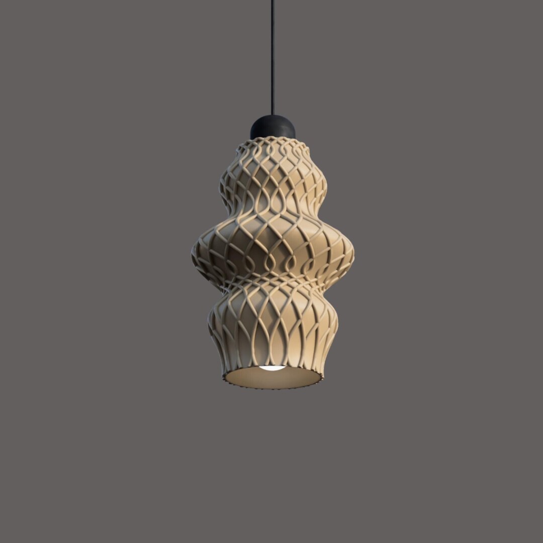 Pendant Lamp / STL File / 3D Design / Digital File / STL File / Ready ...