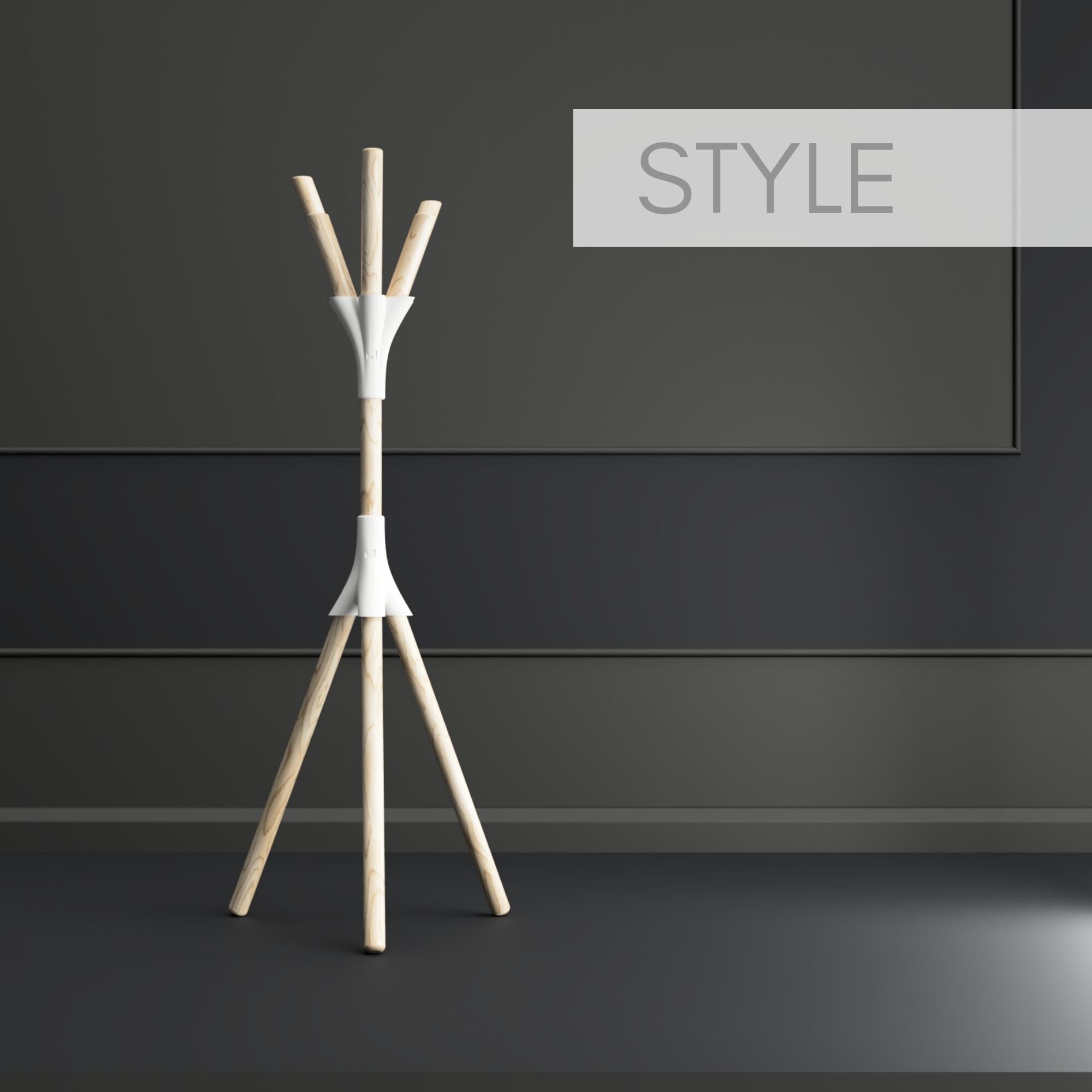 Brisk 3D Design Coat Rack / STL Coat Rack / Digital File / STL File ...