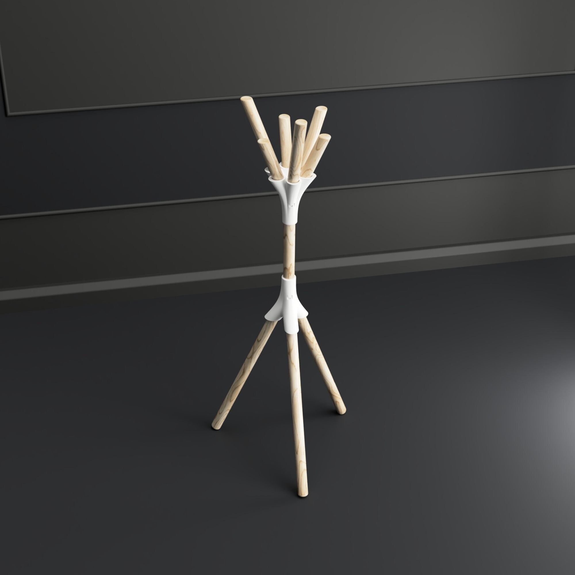 Brisk 3D Design Coat Rack / STL Coat Rack / Digital File / STL File ...