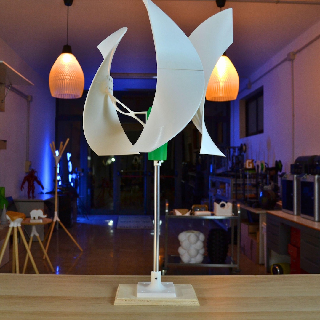 3D Project of Wind Blade Educational Model - STL File for Rapid ...