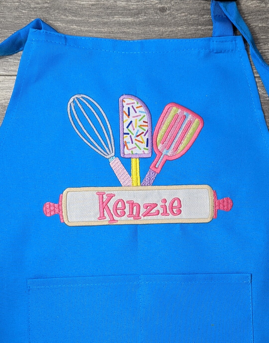 Personalized Kids Baking Apron, Cooking Apron for Girl and Boys, Child ...