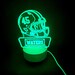 Personalized Football Helmet LED Light, LED Sports Night Light Room ...
