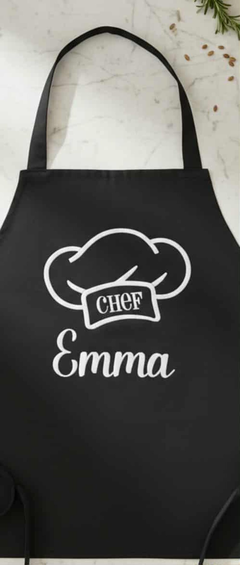 Personalized Kids Baking Apron With Name, Cooking Apron for Girl and ...