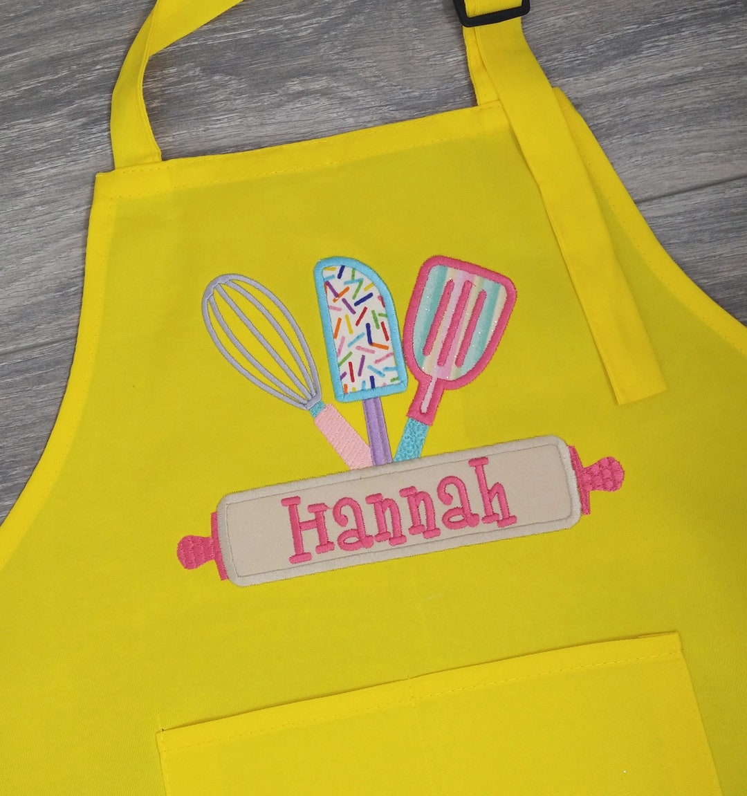 Little Kids Baking Apron, Cooking Apron for Kid Christmas Gift, Child ...